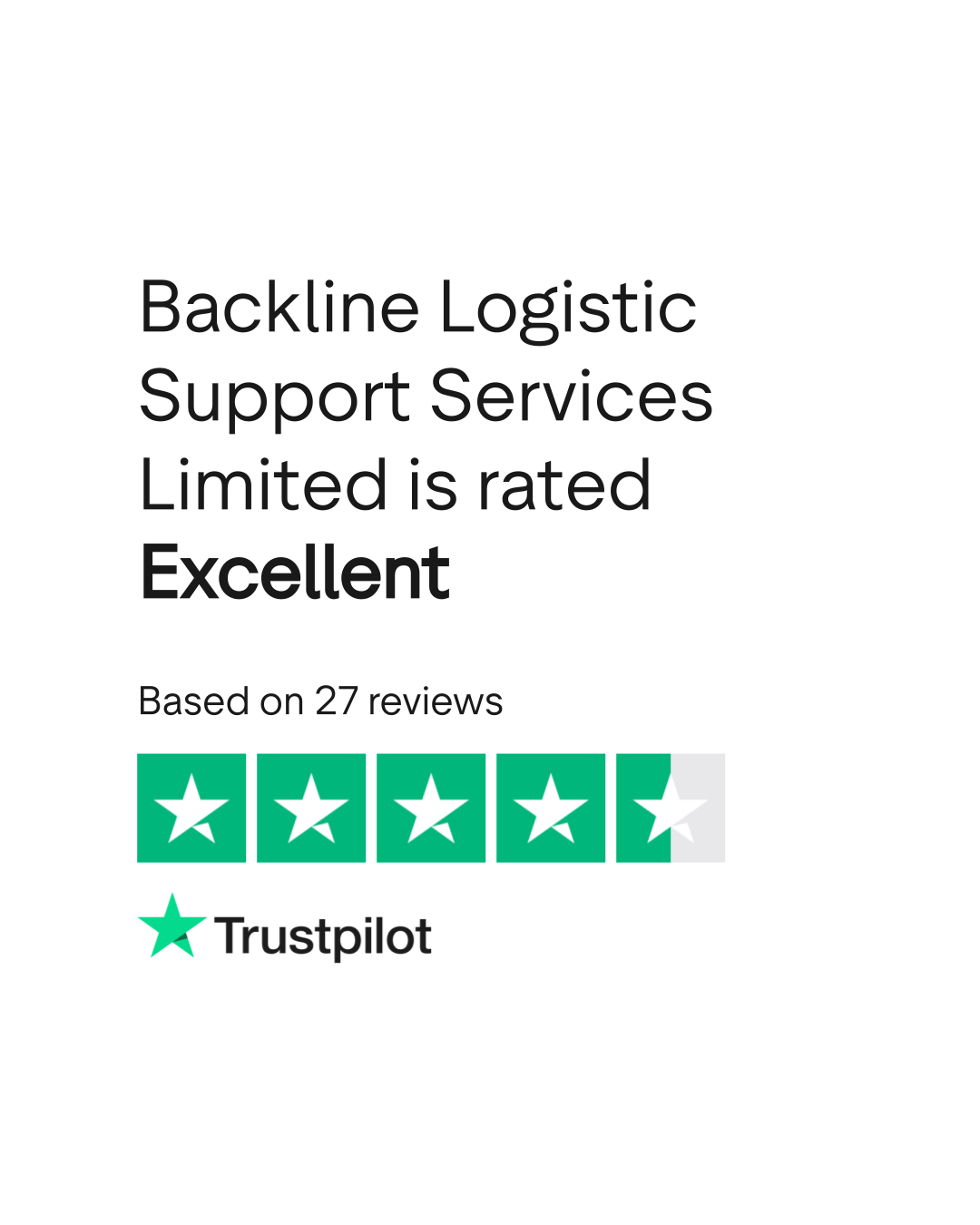 Backline Logistic Support Services Limited Reviews | Read Customer ...