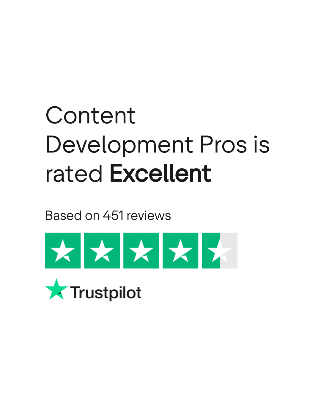 Content Development Pros Reviews | Read Customer Service Reviews of ...