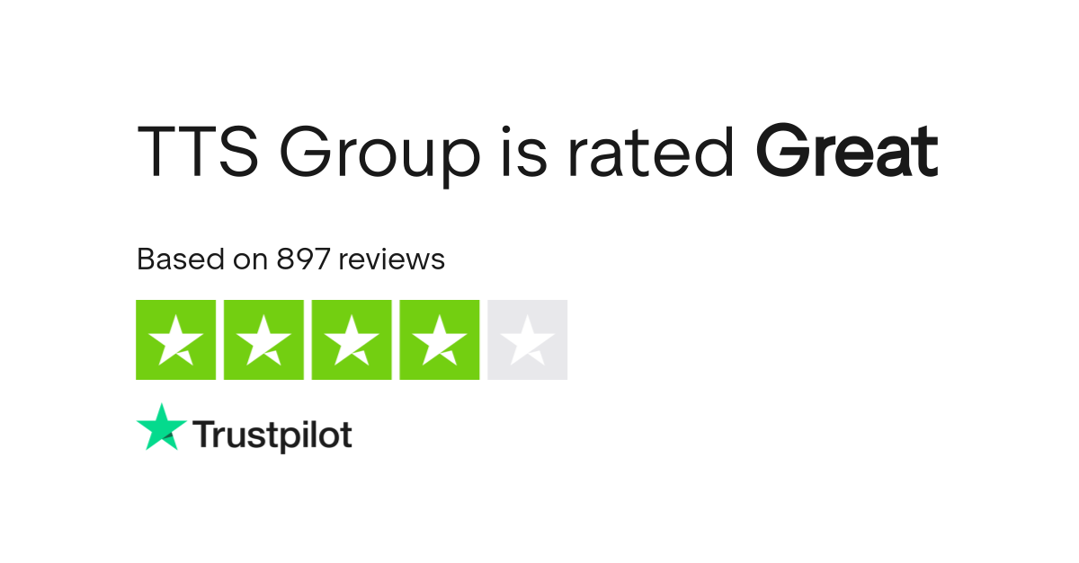 TTS Group Reviews | Read Customer Service Reviews of www.tts-group.co.uk