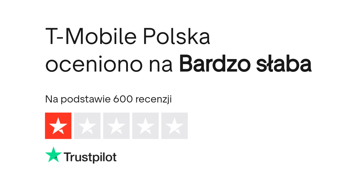 T-Mobile Polska Recenzje | Czytaj recenzje klientów na temat tmobile.pl