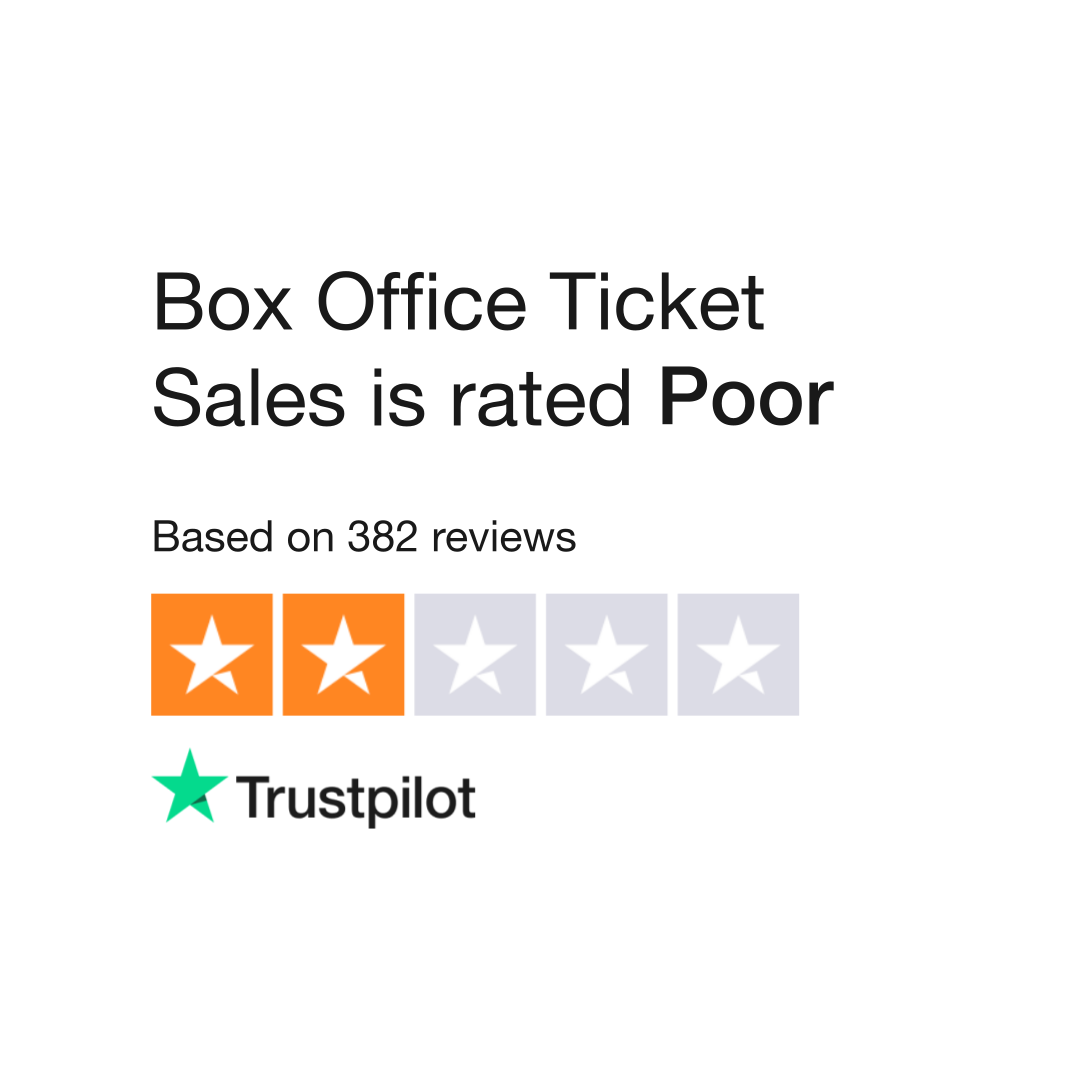 Box Office Ticket Sales Reviews | Read Customer Service Reviews of ...