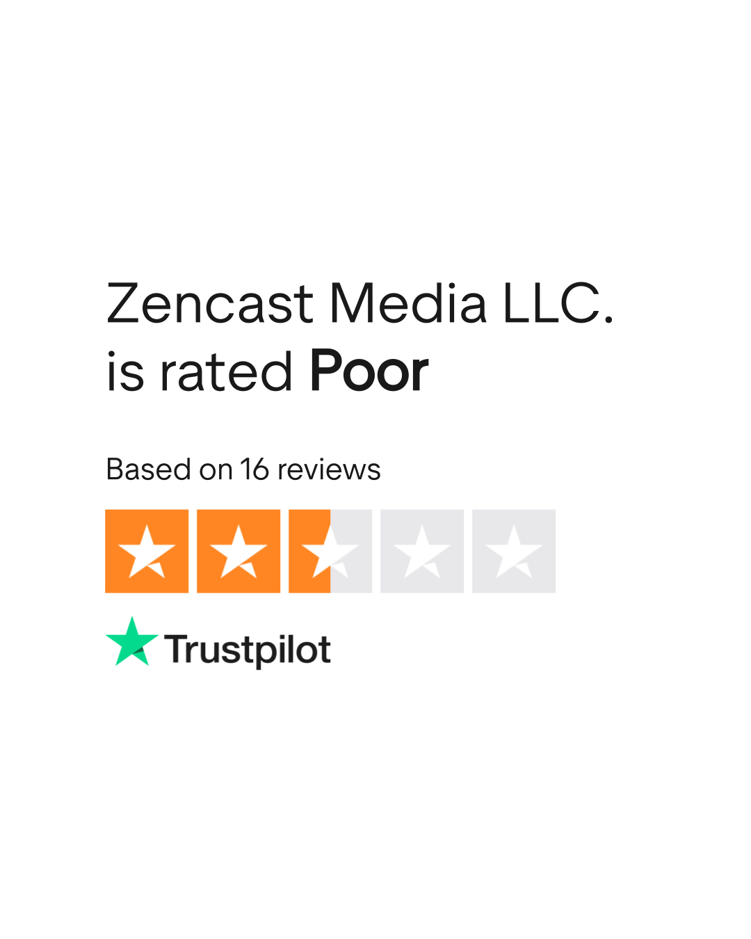 Zencast Media LLC. Reviews | Read Customer Service Reviews of www ...