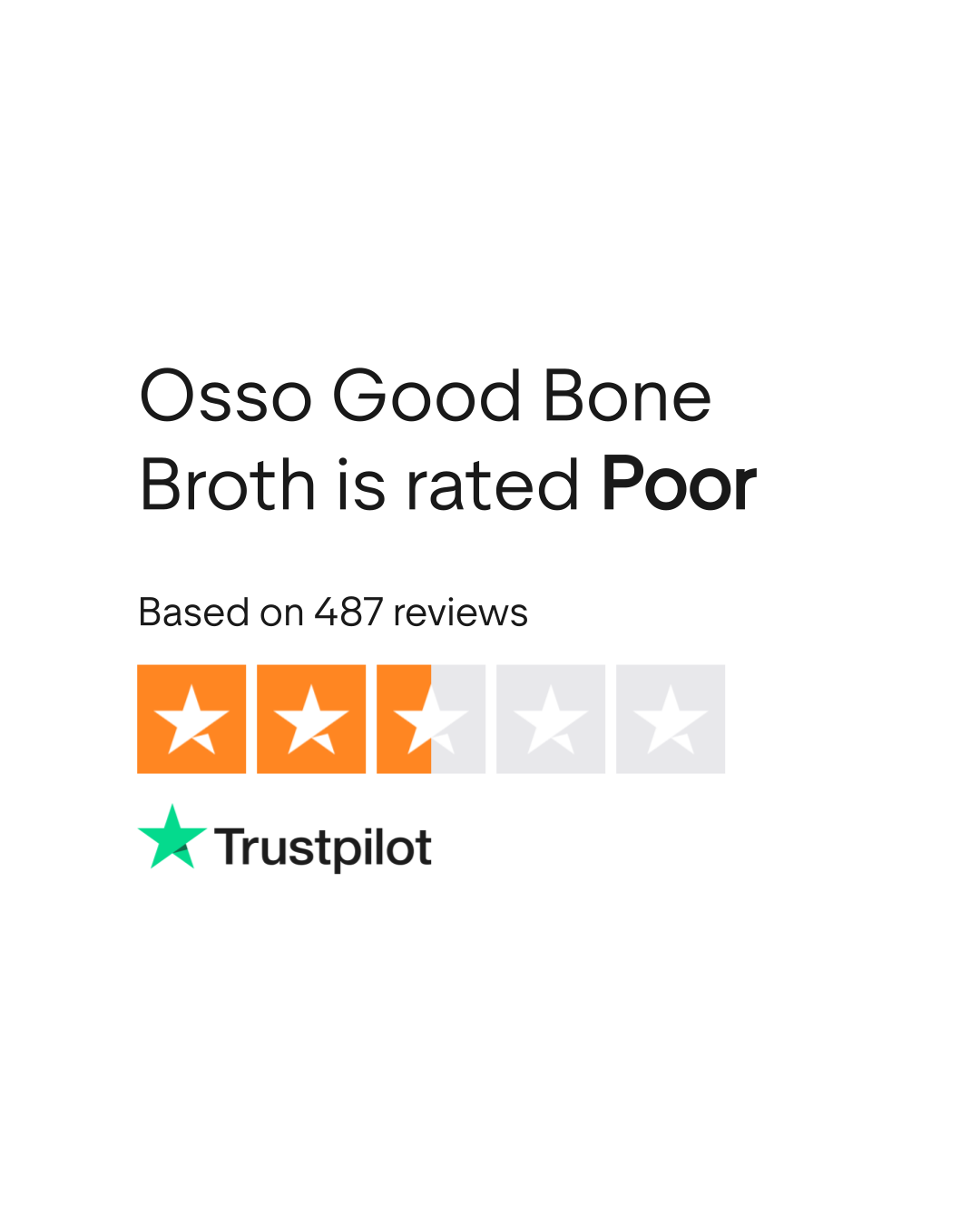 Osso Good Bone Broth Reviews | Read Customer Service Reviews of www ...