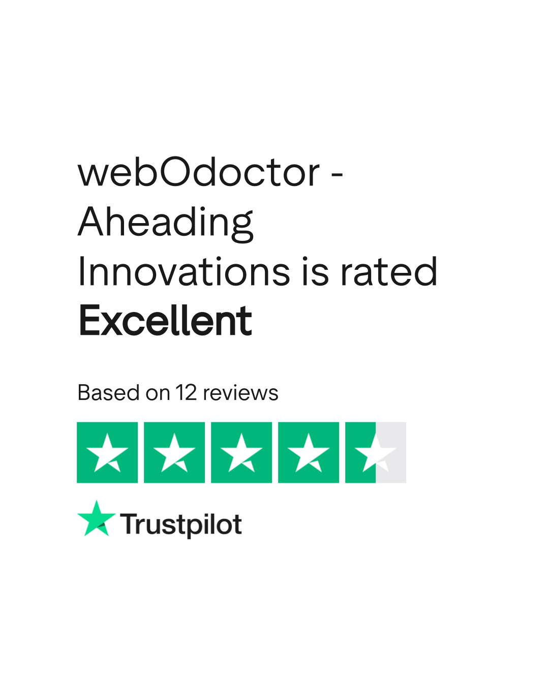 webOdoctor - Aheading Innovations Reviews | Read Customer Service ...