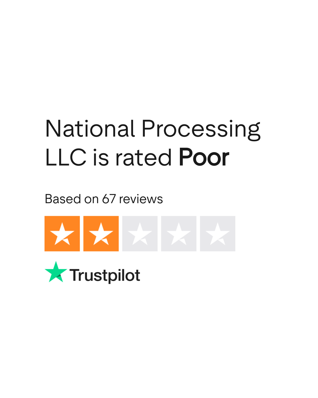 National Processing LLC Reviews | Read Customer Service Reviews of ...