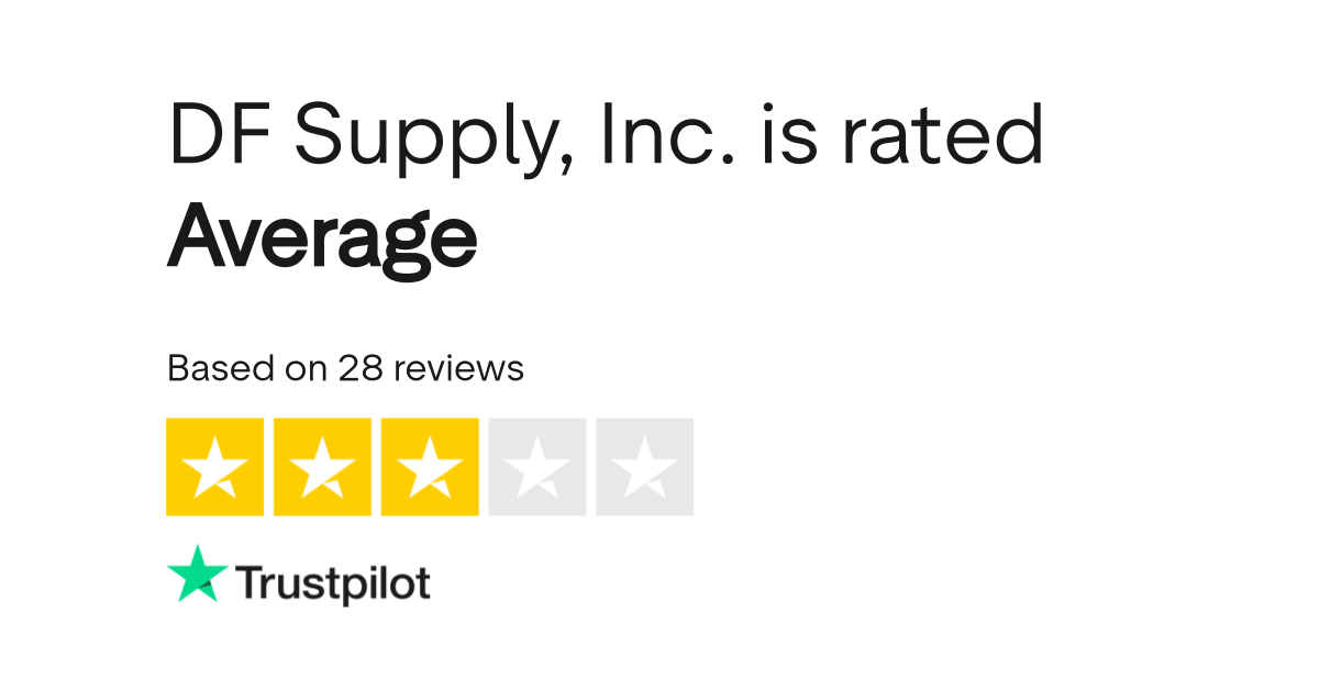 DF Supply, Inc. Reviews | Read Customer Service Reviews of dfsupplyinc.com