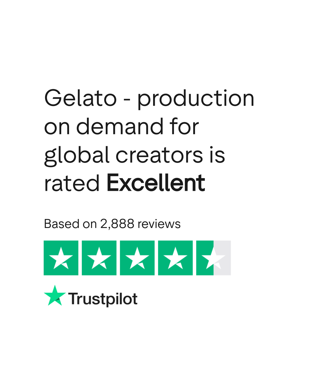 Gelato - production on demand for global creators Reviews | Read ...