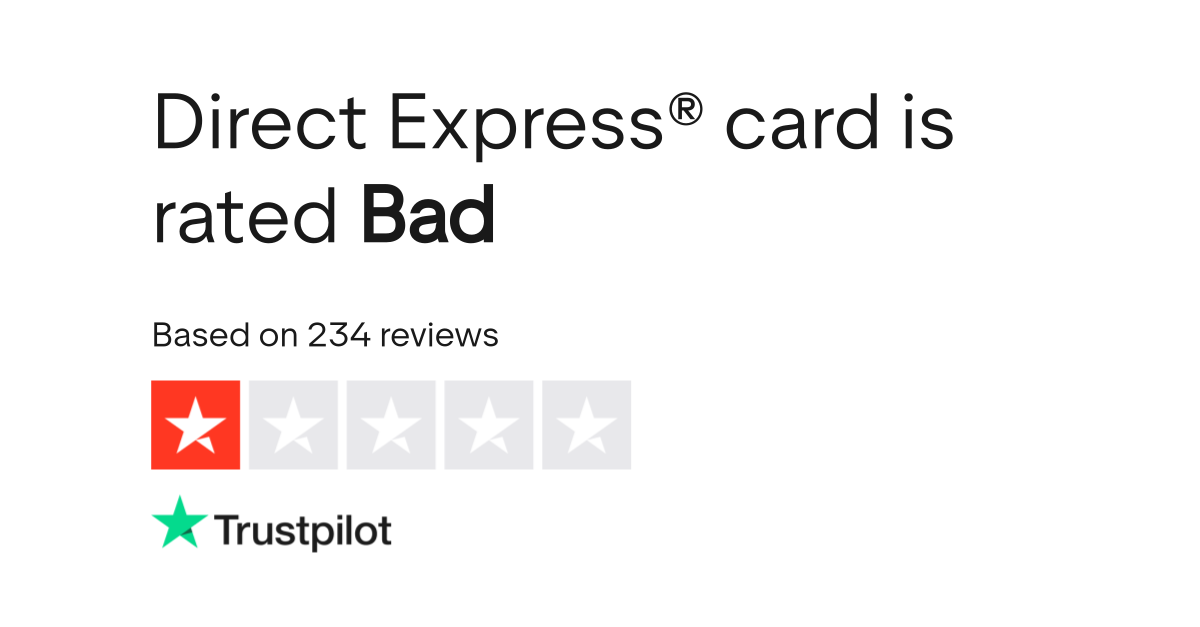 Direct Express® card Reviews | Read Customer Service Reviews of www ...
