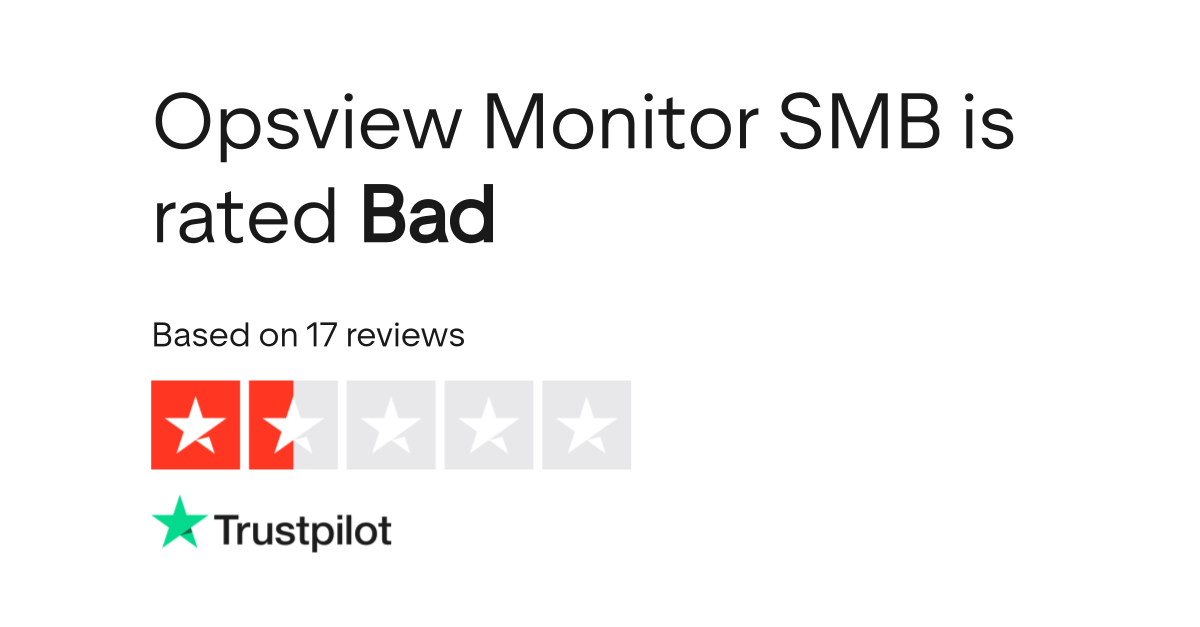 Opsview Monitor SMB Reviews | Read Customer Service Reviews of opsview.com