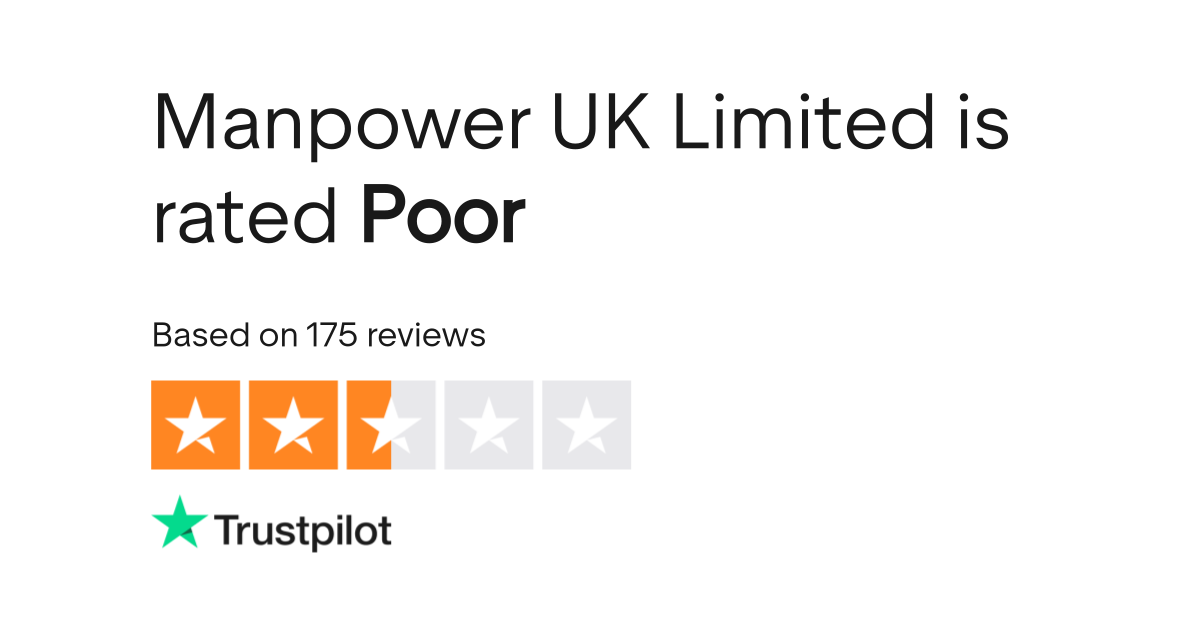 Manpower UK Limited Reviews | Read Customer Service Reviews of manpower ...