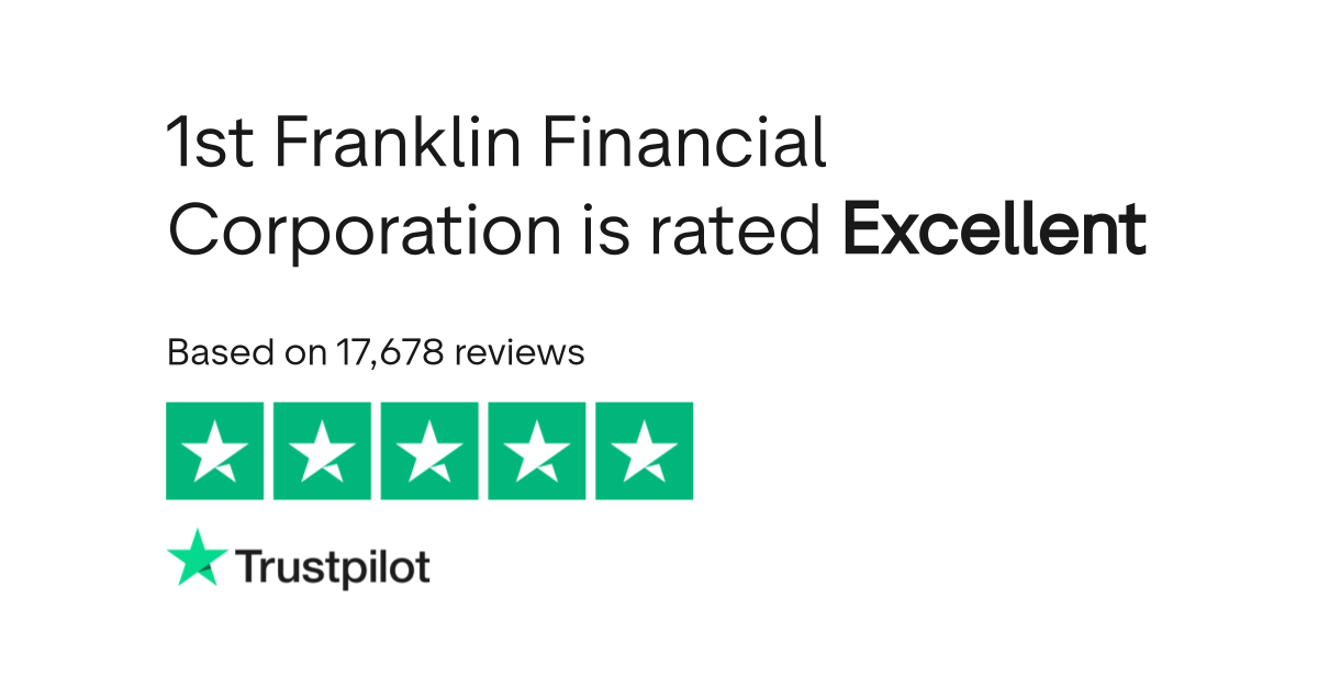 1st Franklin Financial Corporation Reviews | Read Customer Service ...