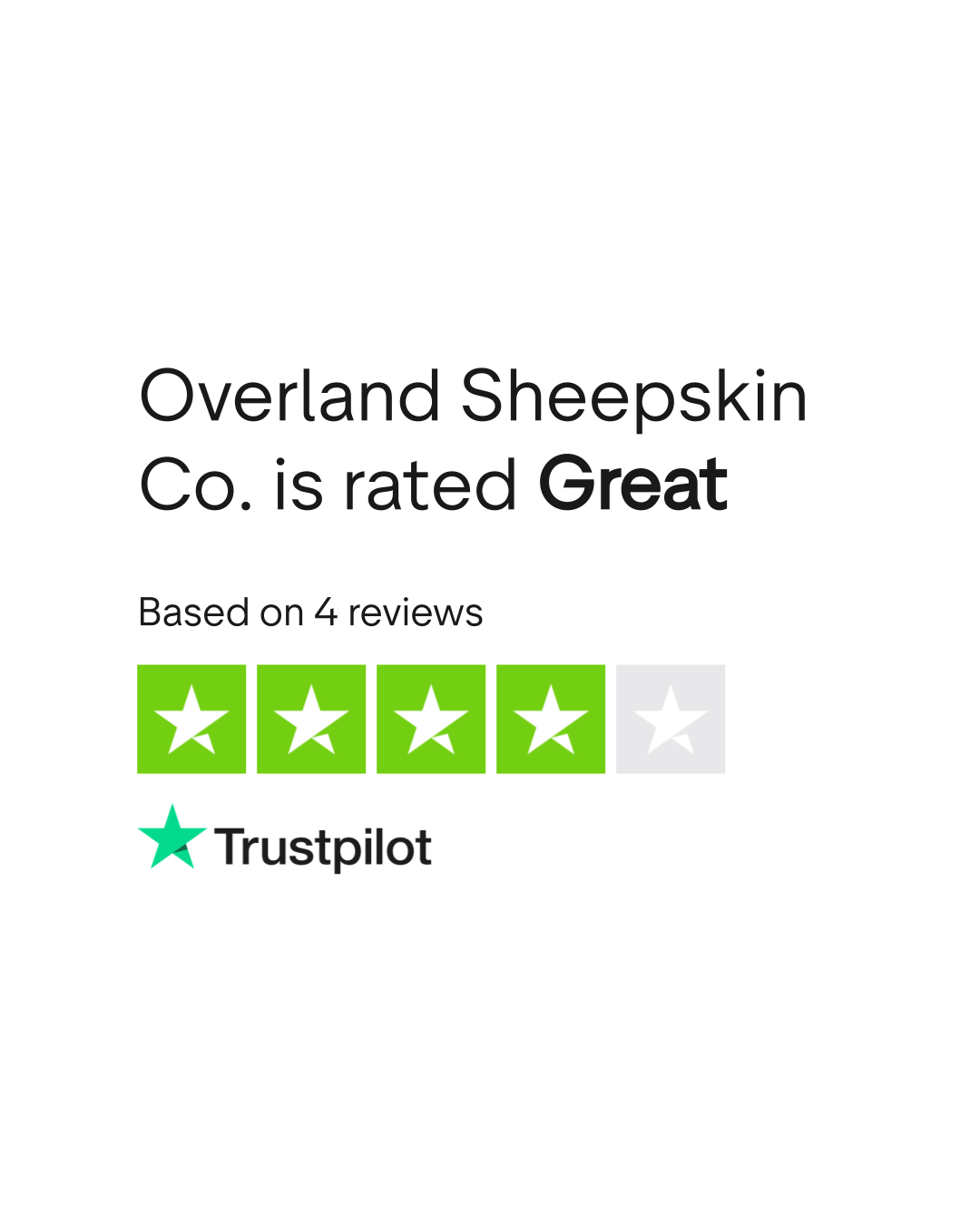 Overland Sheepskin Co. Reviews | Read Customer Service Reviews of ...
