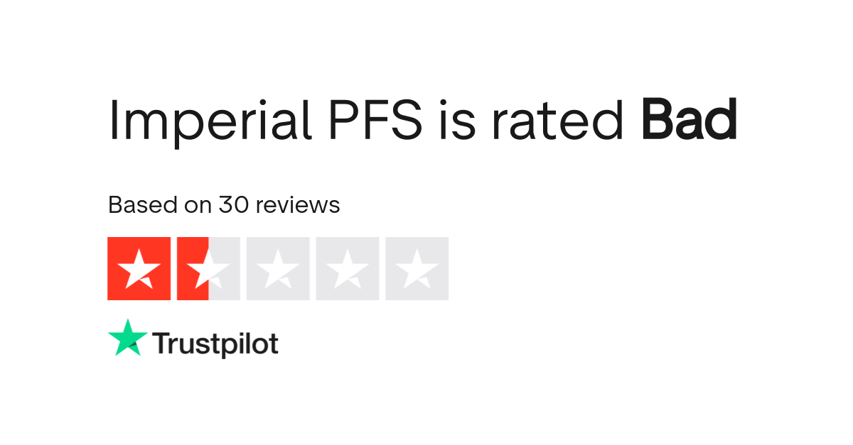 Imperial PFS Reviews | Read Customer Service Reviews of ipfs.com