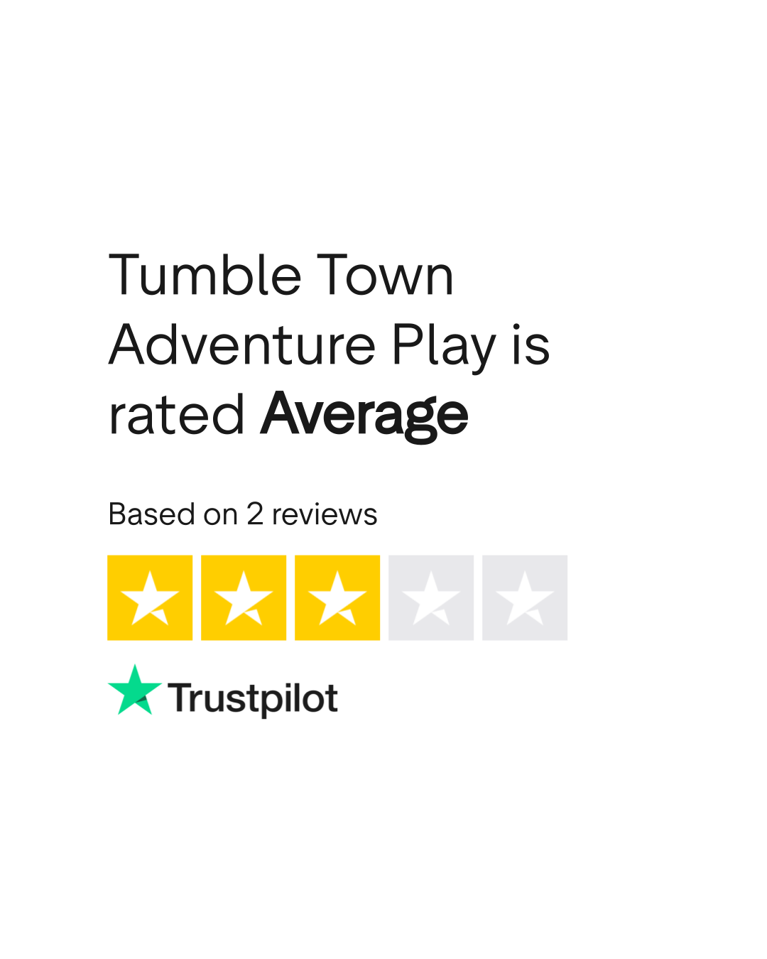 Tumble Town Adventure Play Reviews | Read Customer Service Reviews of ...