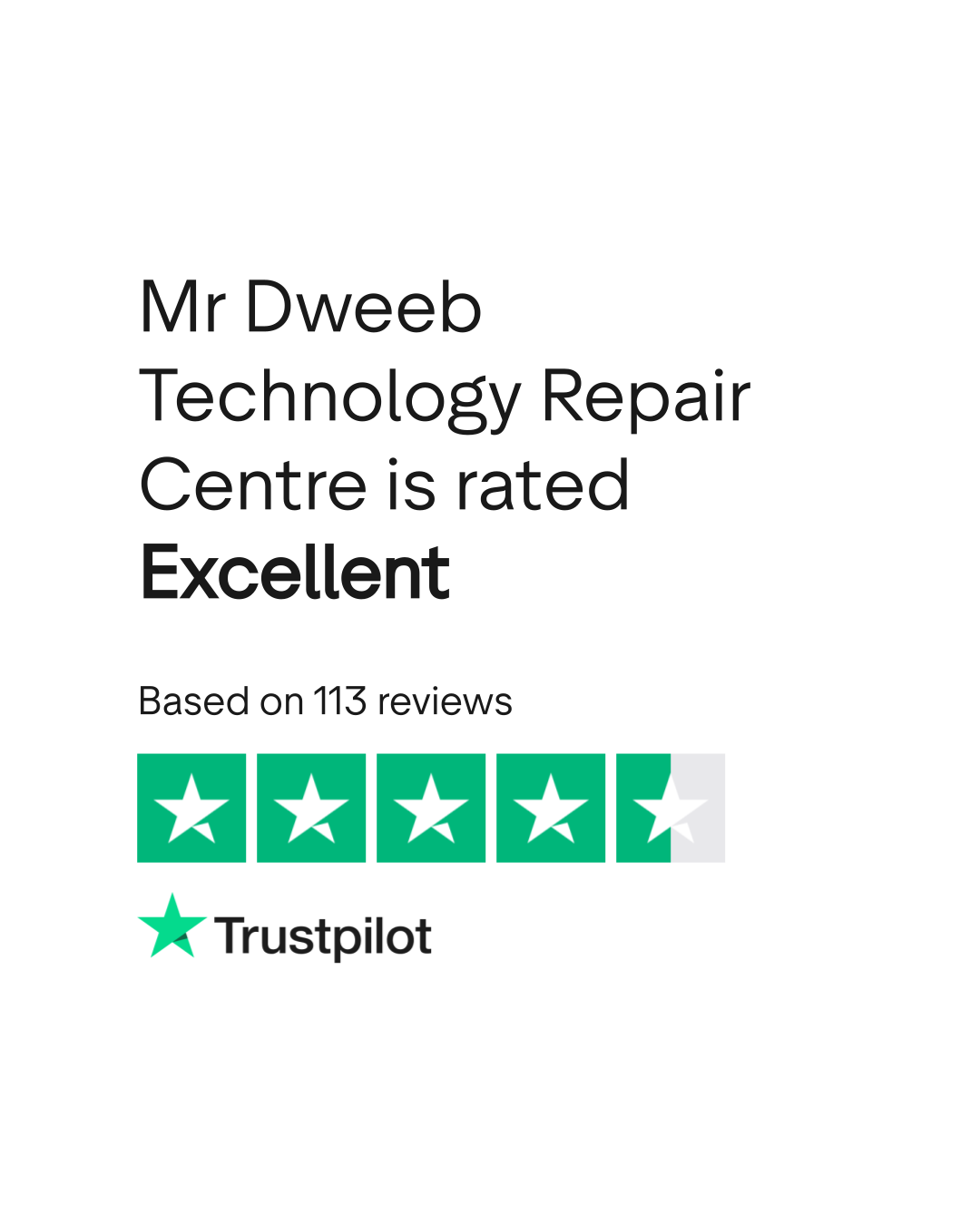 Mr Dweeb Technology Repair Centre Reviews | Read Customer Service ...
