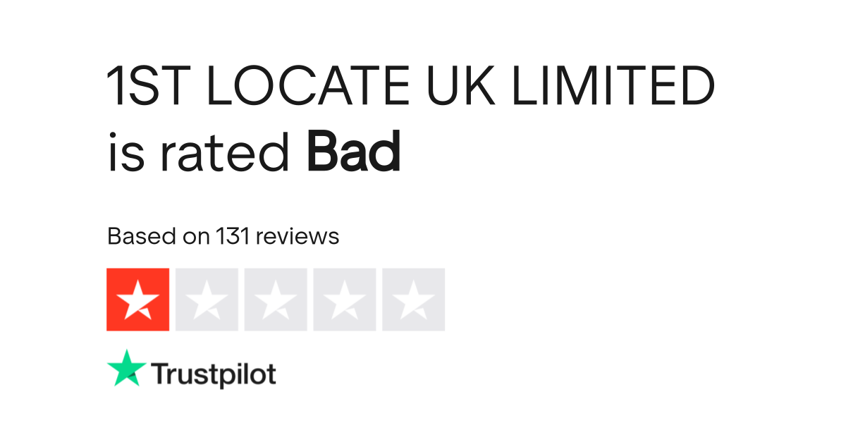 1ST LOCATE UK LIMITED Reviews | Read Customer Service Reviews of lcsdr ...