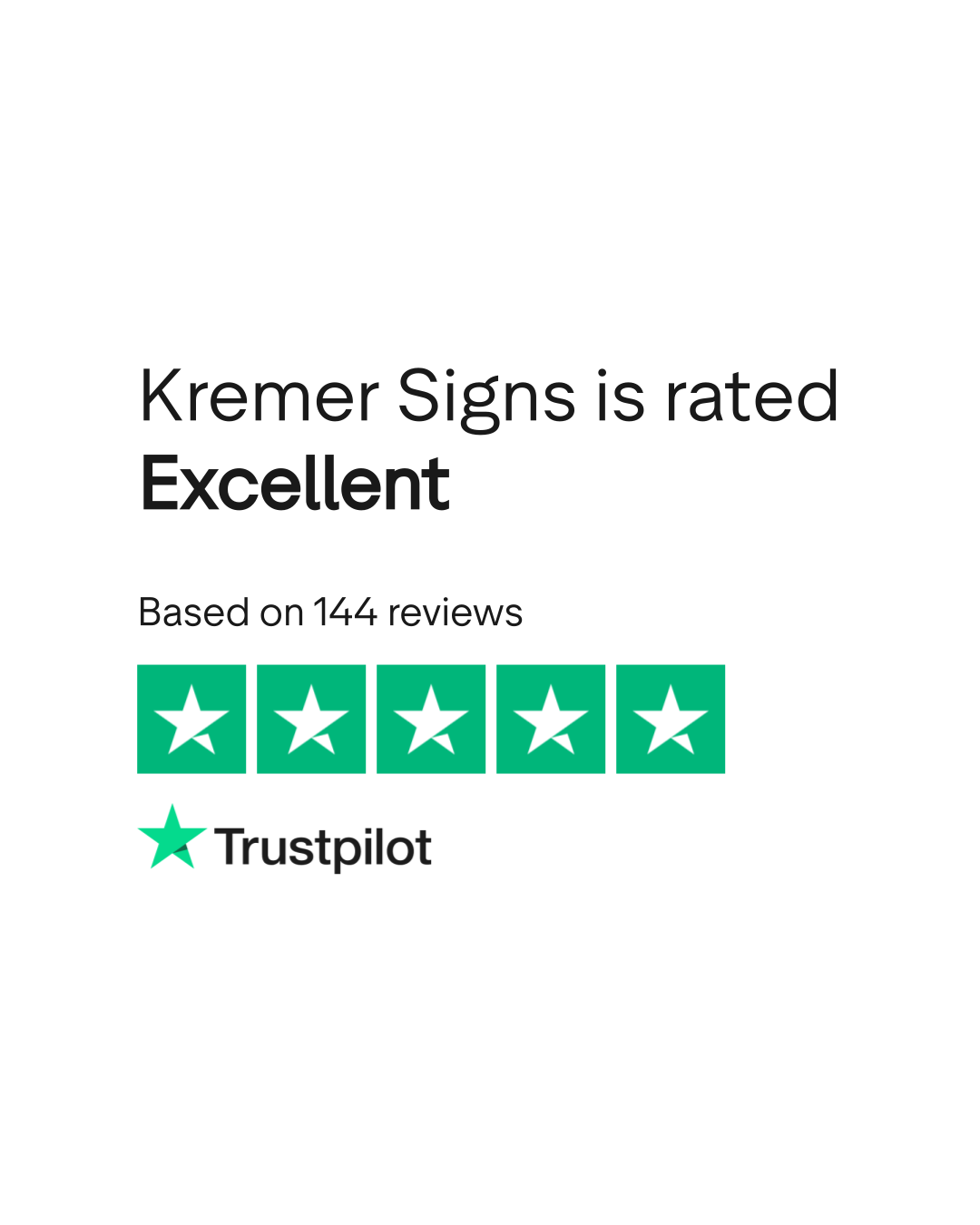 Kremer Signs Reviews | Read Customer Service Reviews of www.kremersigns ...