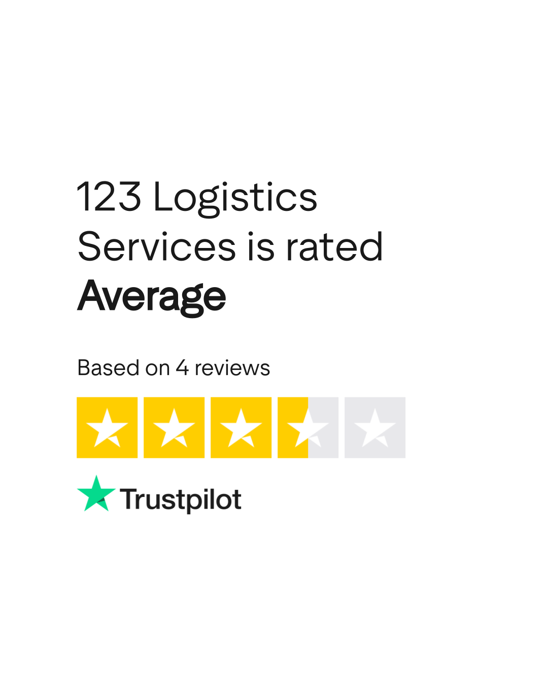 123 Logistics Services Reviews | Read Customer Service Reviews of www ...