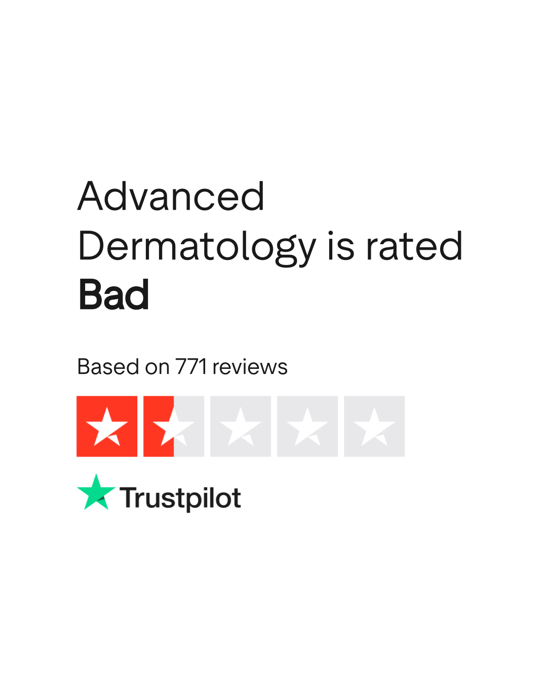 Advanced Dermatology Reviews | Read Customer Service Reviews of ...