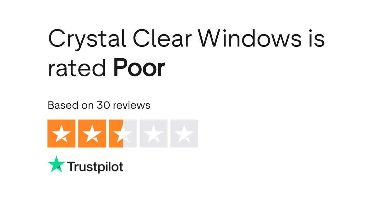 Crystal Clear Windows Reviews | Read Customer Service Reviews of ...