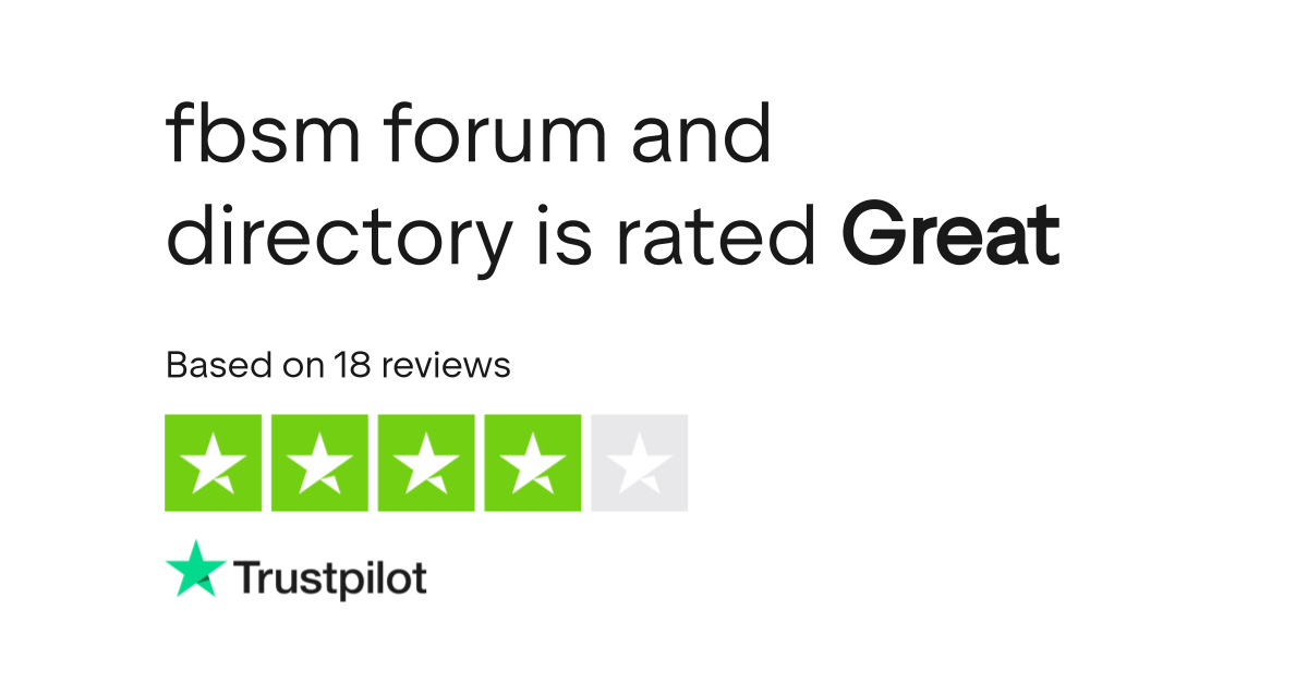 fbsm forum and directory Reviews | Read Customer Service Reviews of www ...