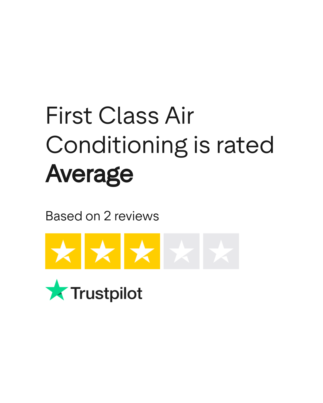 First Class Air Conditioning Reviews | Read Customer Service Reviews of ...