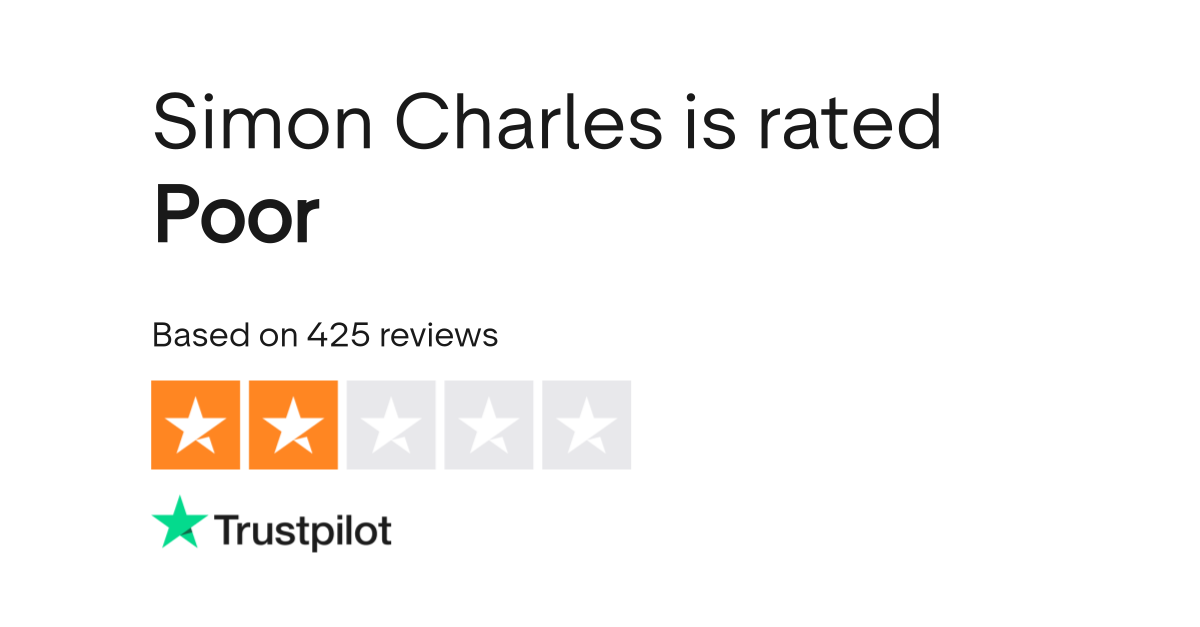 Simon Charles Reviews | Read Customer Service Reviews of simoncharles.com