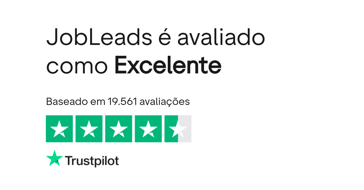 Avaliações sobre JobLeads | Leia as avaliações sobre o Atendimento ao ...
