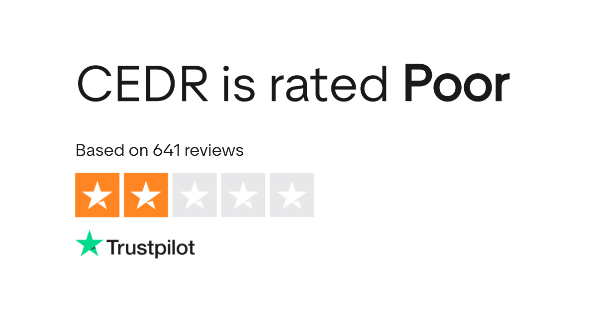 CEDR Reviews | Read Customer Service Reviews of cedr.com