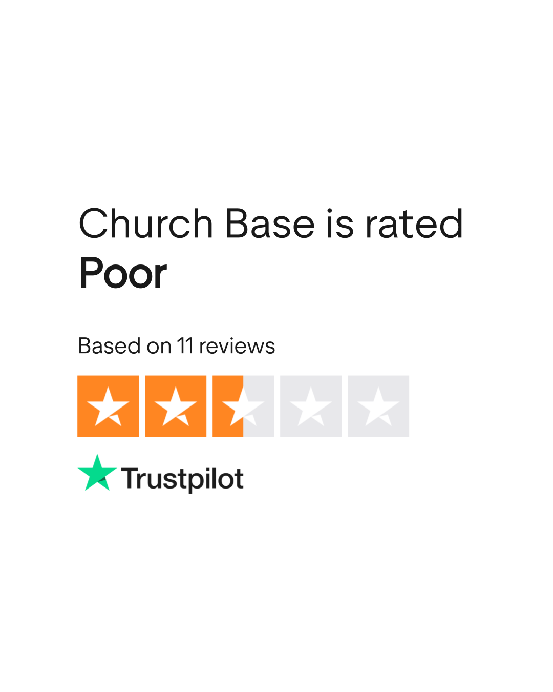 Church Base Reviews | Read Customer Service Reviews of churchbase.com