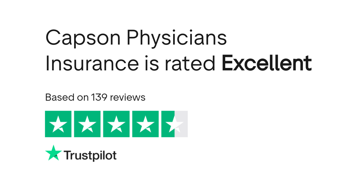 Capson Physicians Insurance Reviews | Read Customer Service Reviews of ...