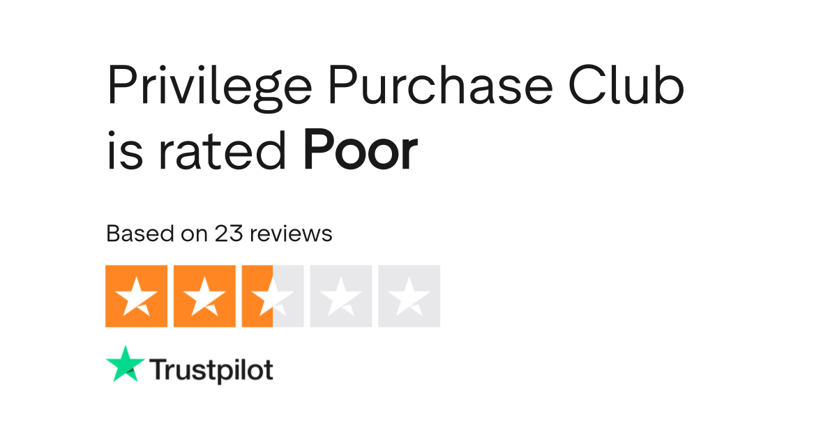 Privilege Purchase Club Reviews | Read Customer Service Reviews of ...