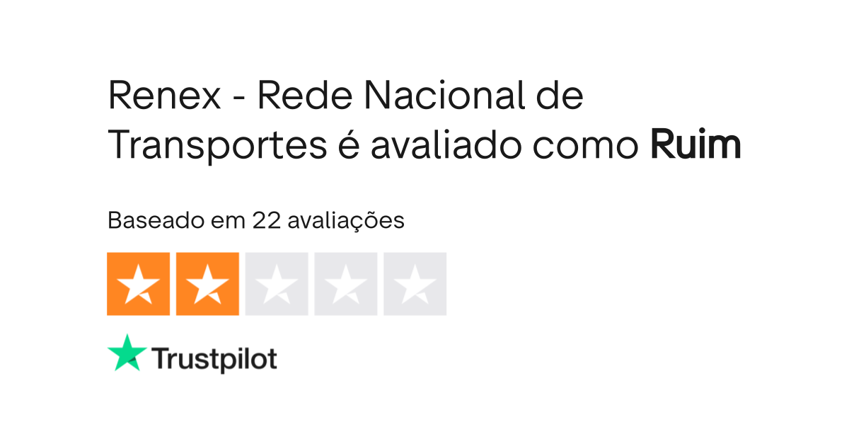Avaliações sobre Renex - Rede Nacional de Transportes | Leia as ...