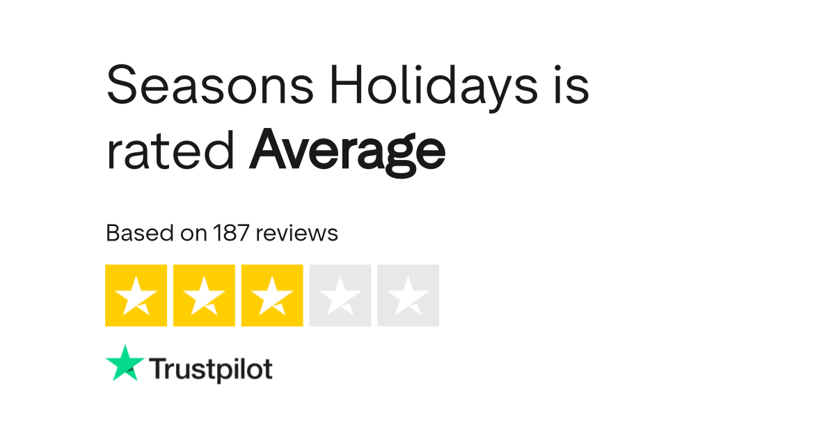 Seasons Holidays Reviews | Read Customer Service Reviews of www ...