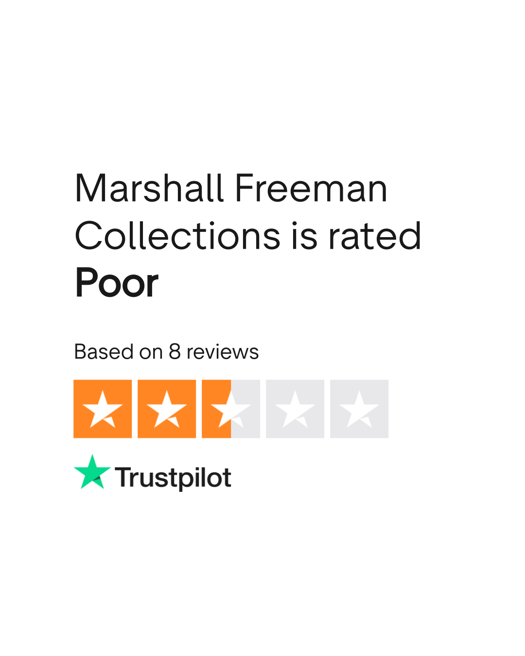 Marshall Freeman Collections Reviews | Read Customer Service Reviews of ...