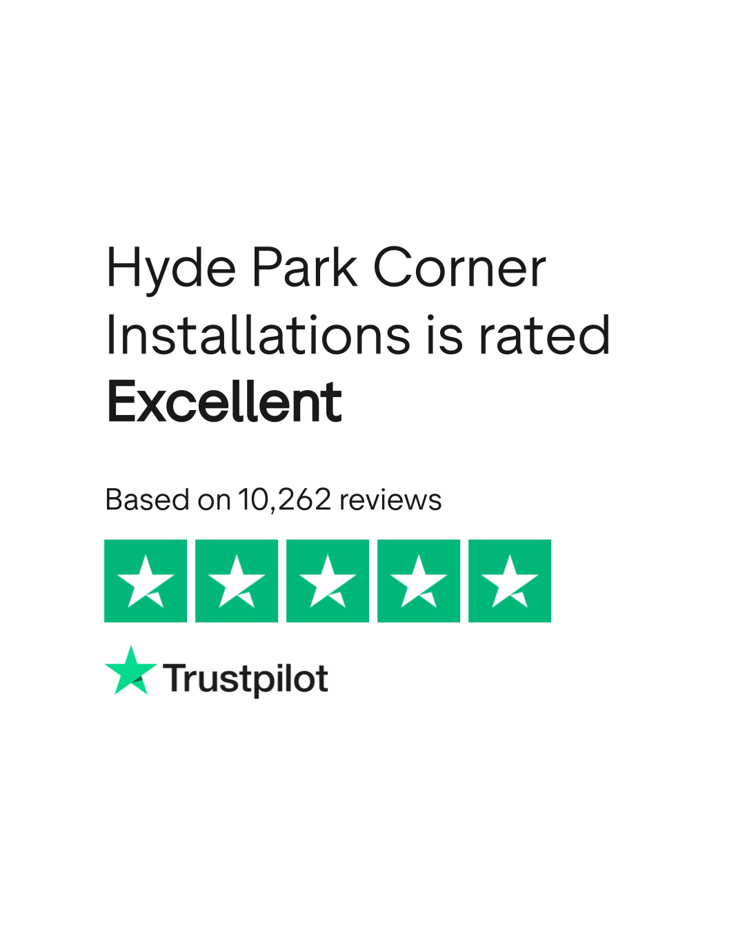 Hyde Park Corner Installations Reviews | Read Customer Service Reviews of www.hydeparkcorner.net