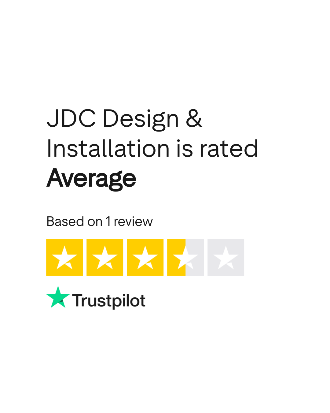 JDC Design & Installation Reviews | Read Customer Service Reviews of ...
