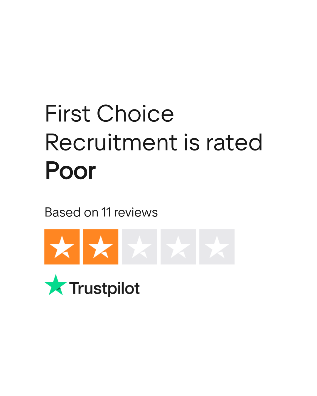 First Choice Recruitment Reviews | Read Customer Service Reviews of ...