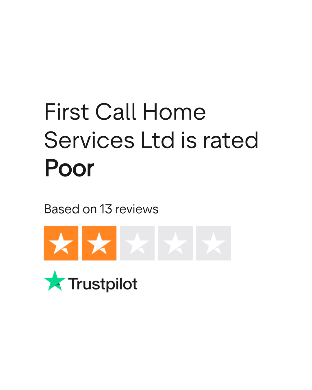 First Call Home Services Ltd Reviews | Read Customer Service Reviews of ...