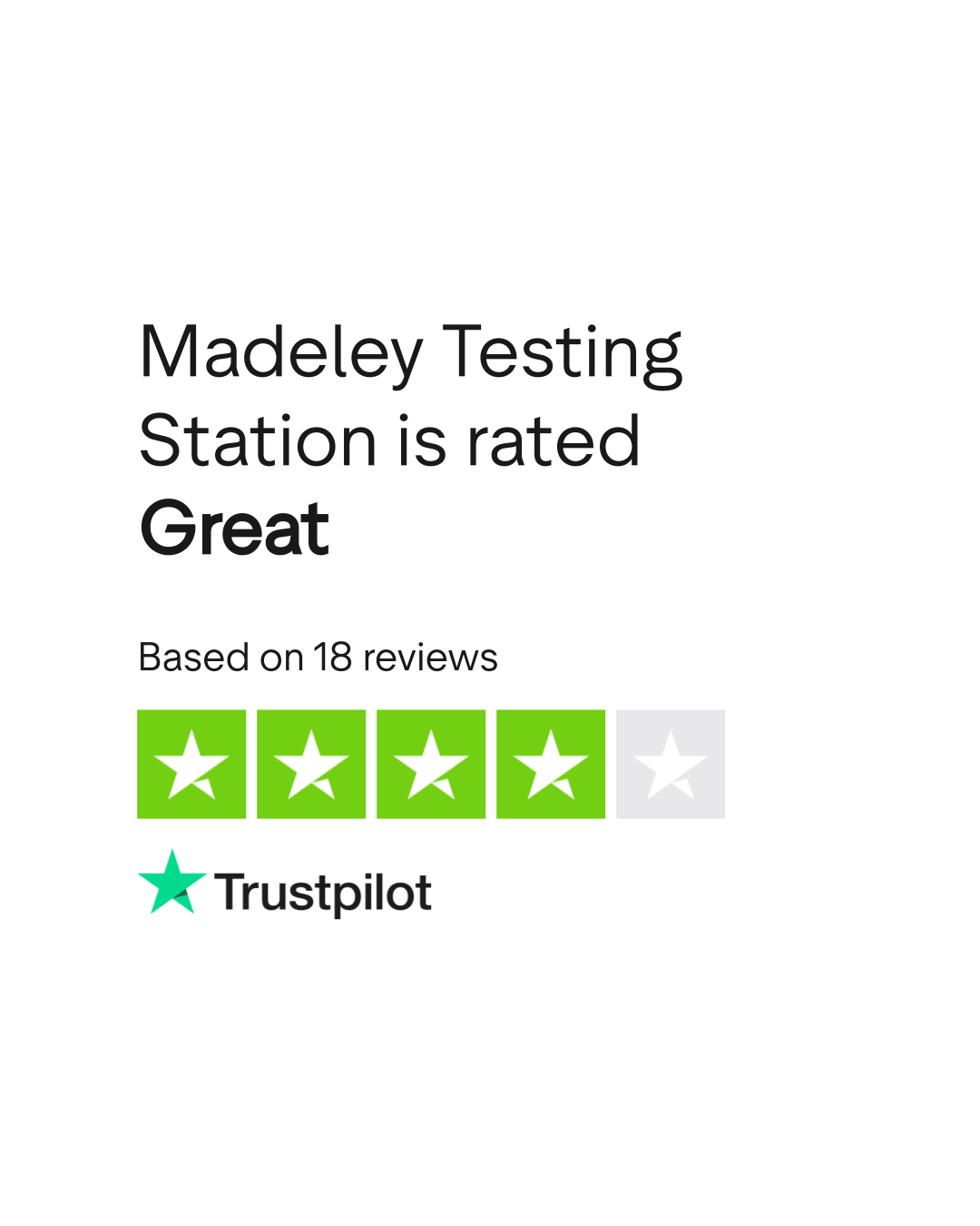 Madeley Testing Station Reviews | Read Customer Service Reviews of ...