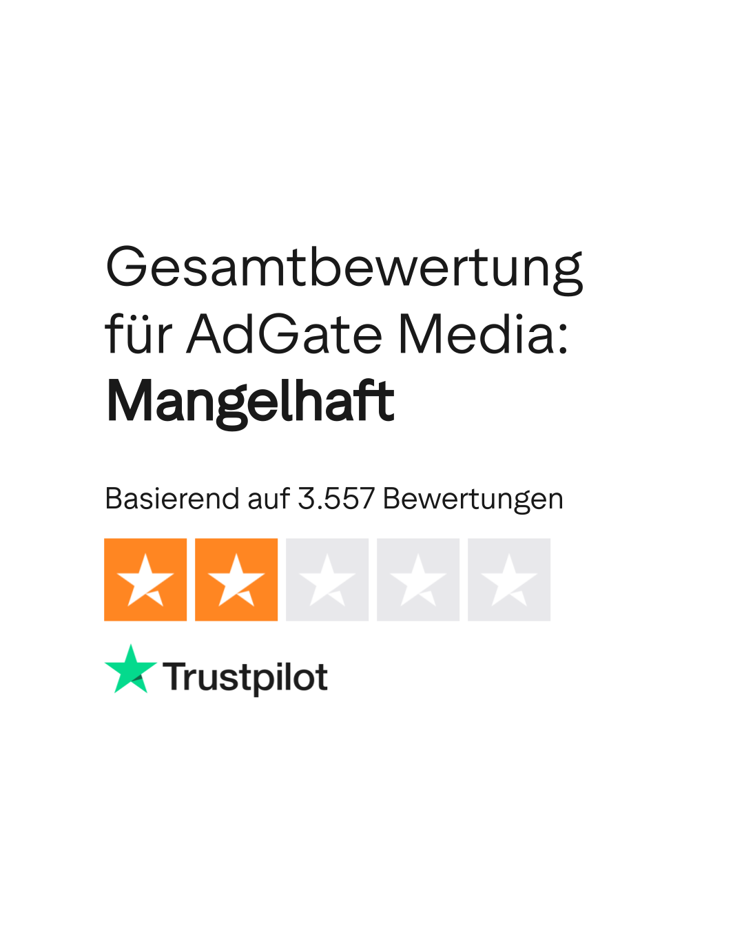 Bewertungen zu AdGate Media | Lesen Sie Kundenbewertungen zu ...
