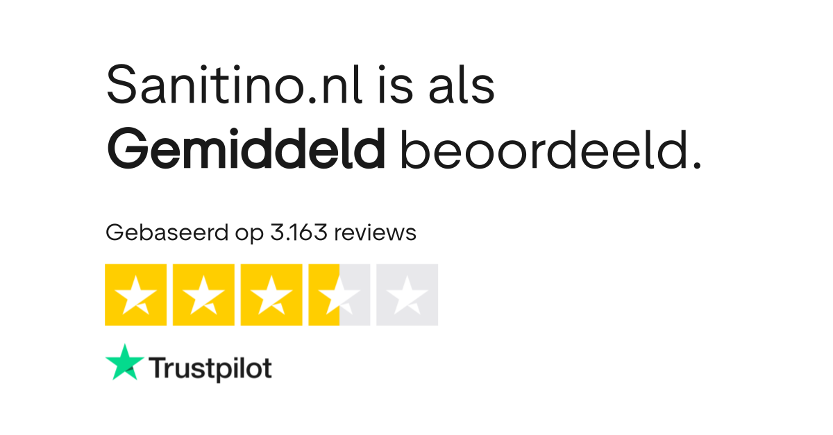 Sanitino.nl reviews | Bekijk consumentenreviews over www.sanitino.nl