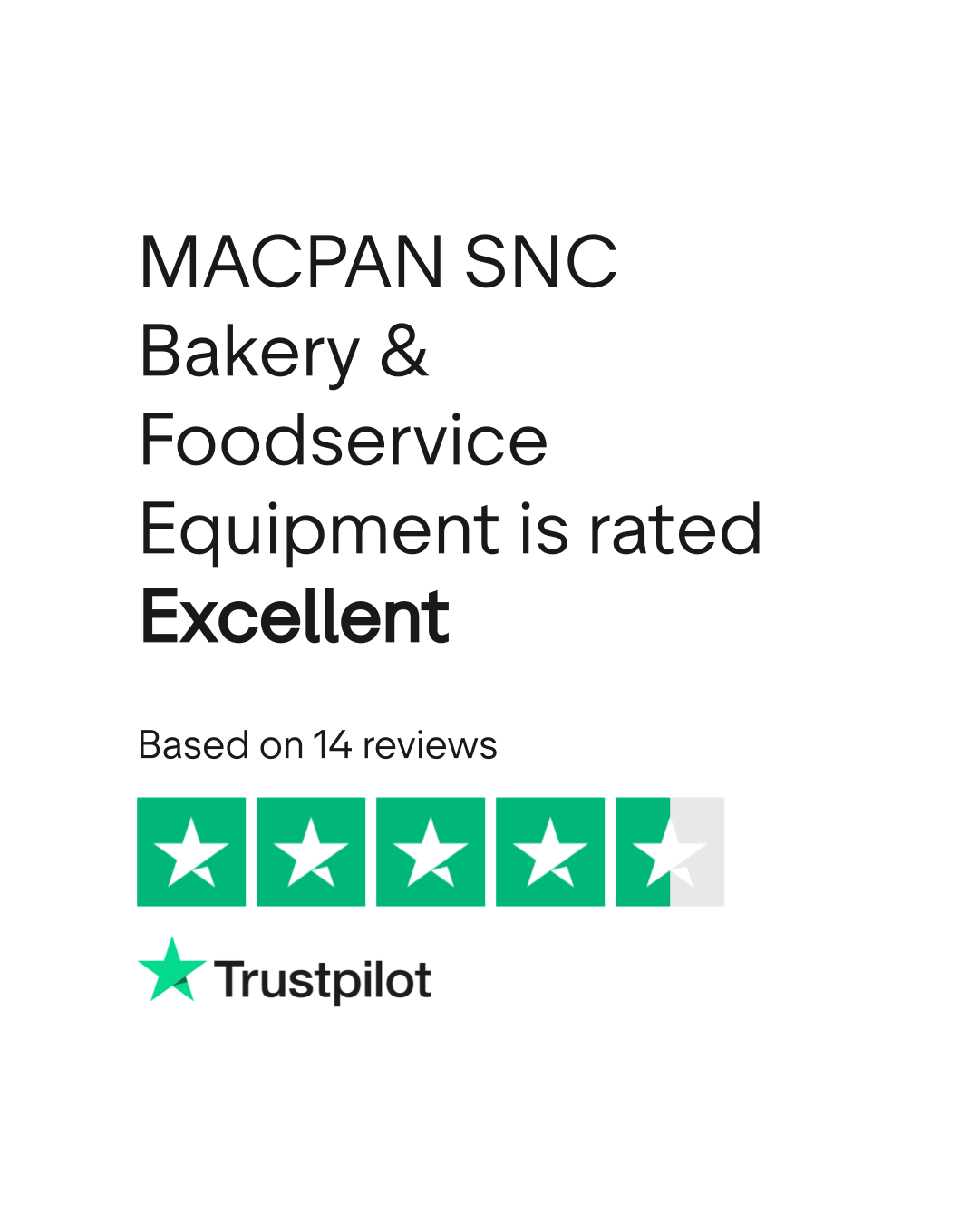 MACPAN SNC Bakery & Foodservice Equipment Reviews | Read Customer ...