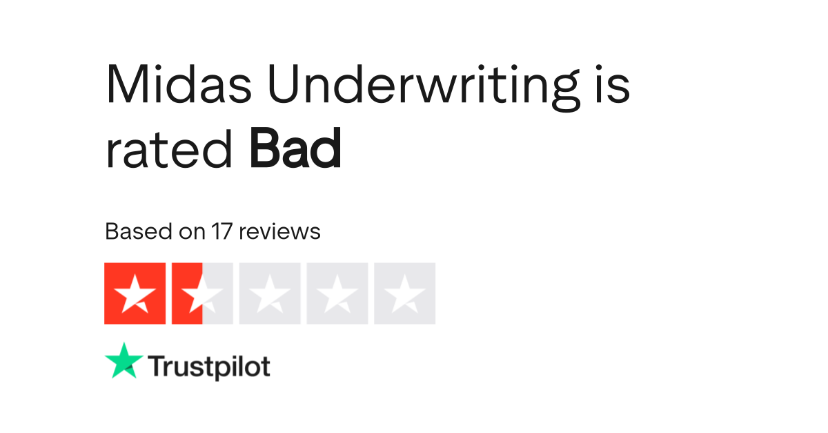 Midas Underwriting Reviews | Read Customer Service Reviews of www ...