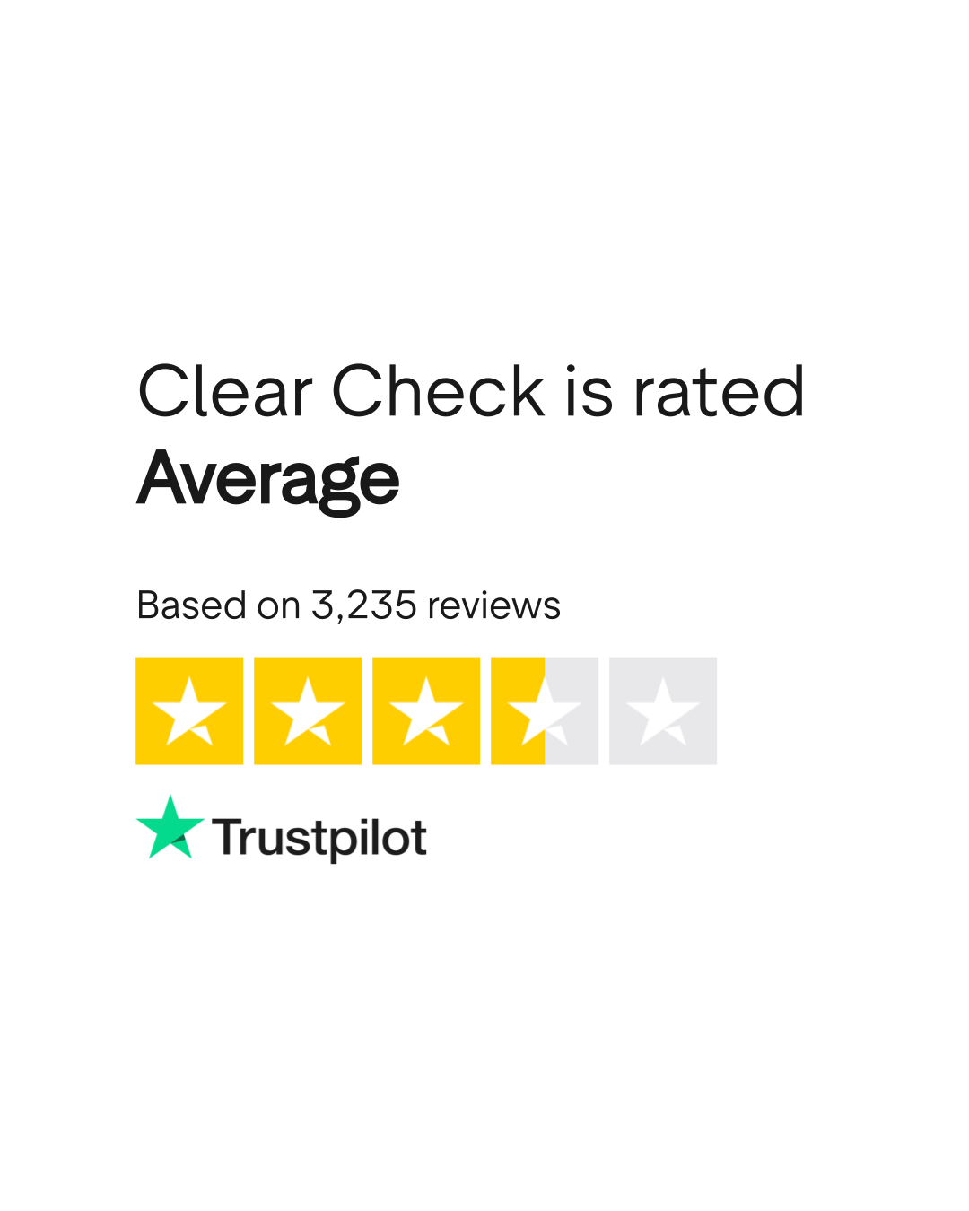 Clear Check Reviews | Read Customer Service Reviews of www.clearcheck.co.uk