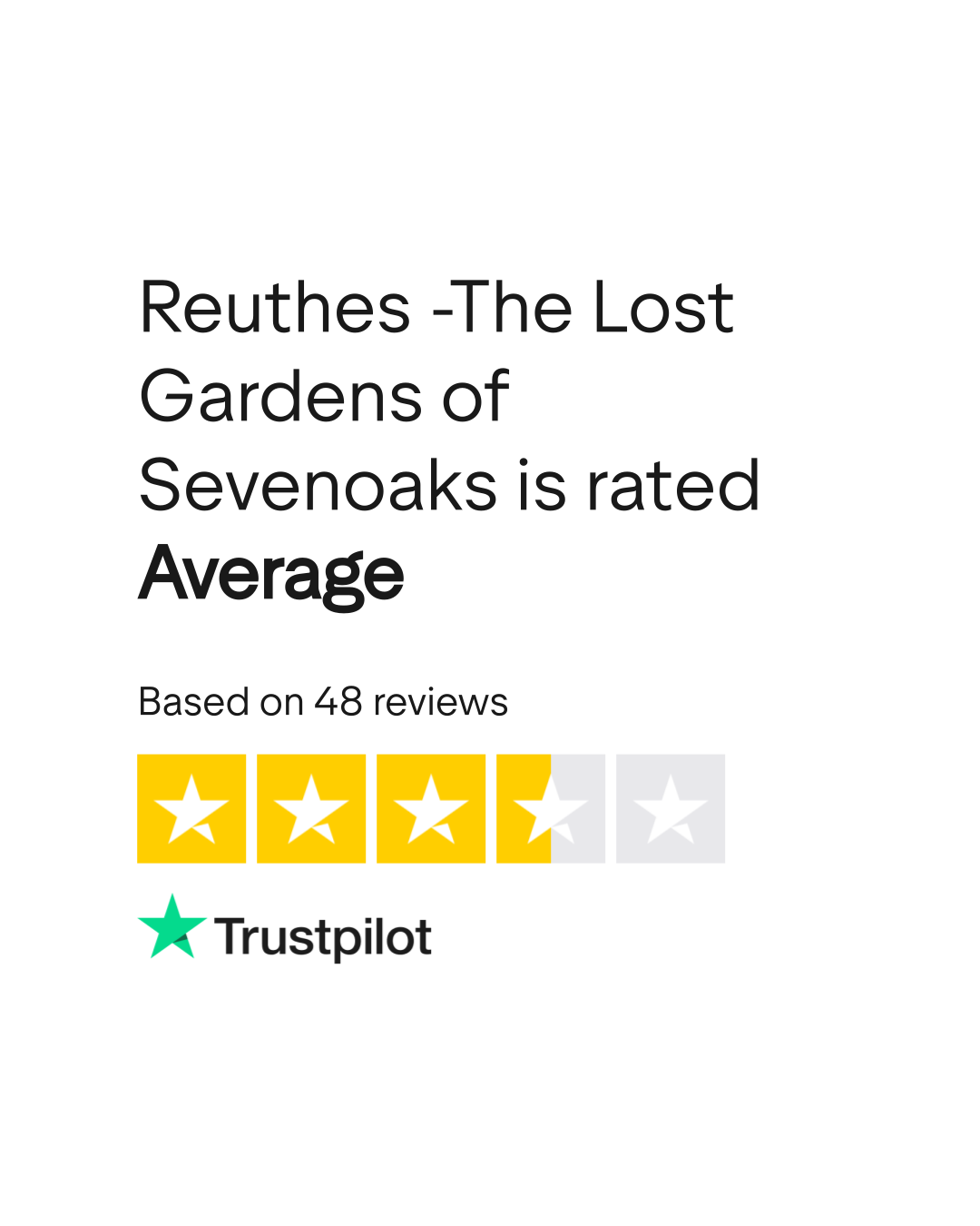 Reuthes -The Lost Gardens of Sevenoaks Reviews | Read Customer Service ...