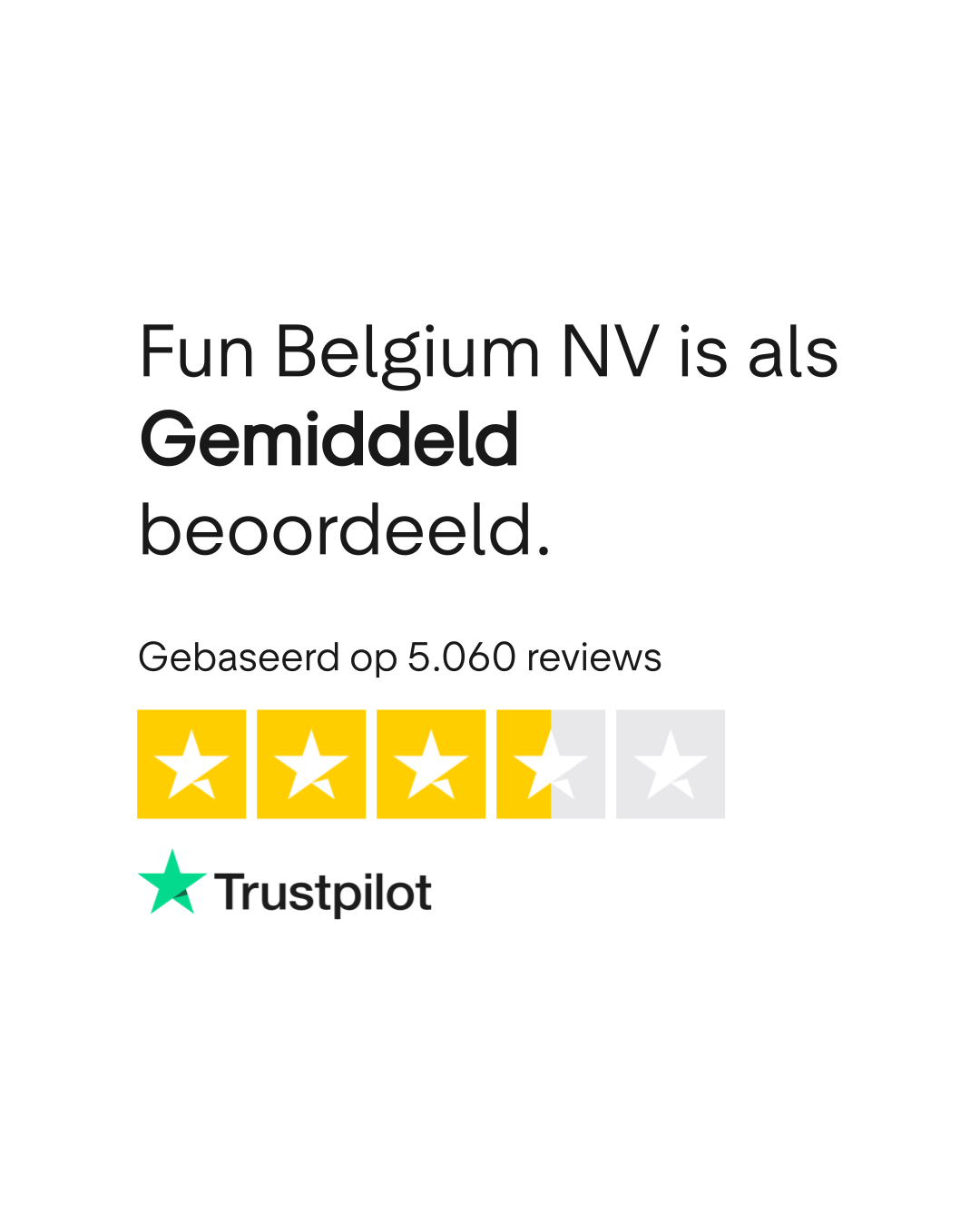 Fun Belgium NV reviews | Bekijk consumentenreviews over fun.be