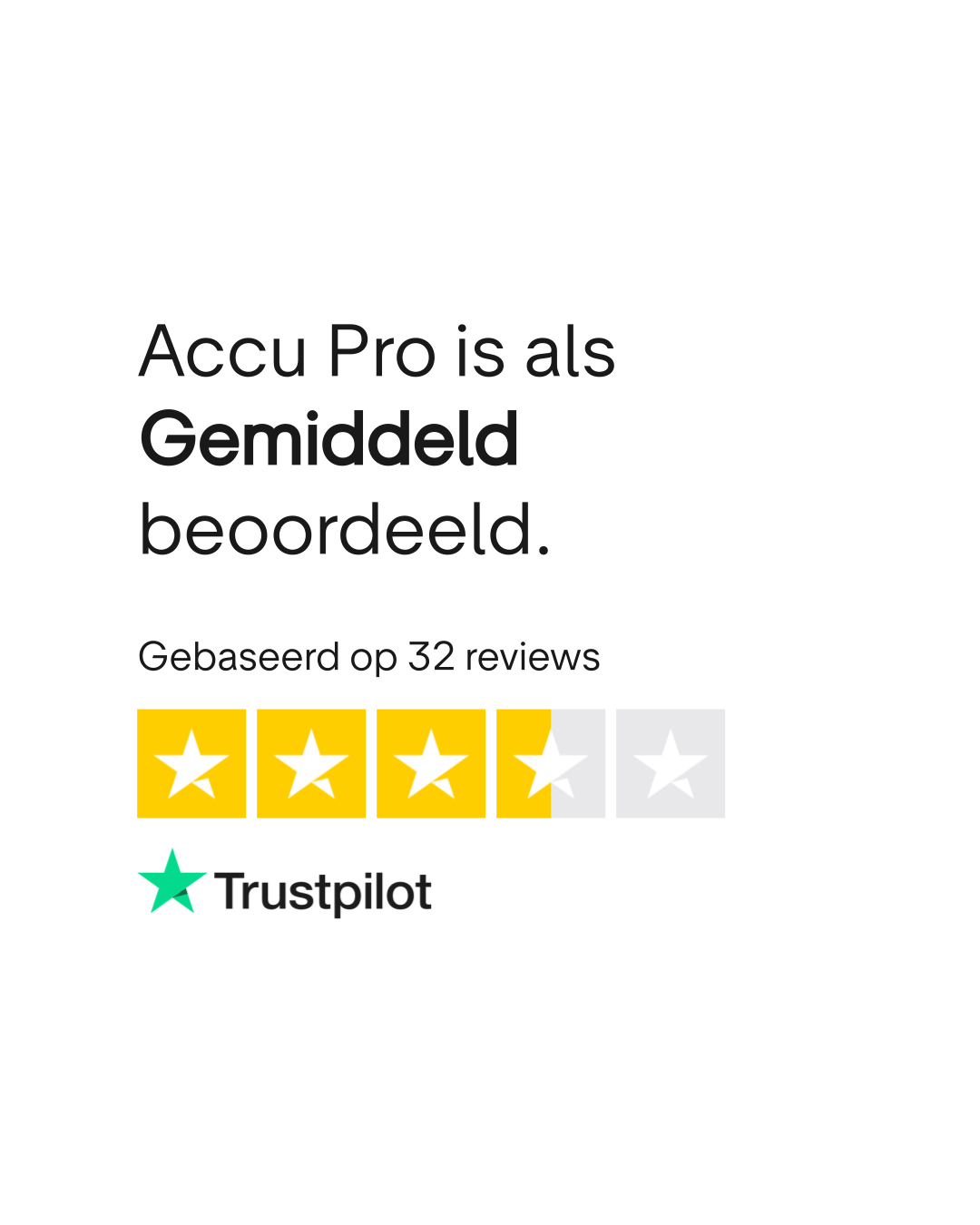 Accu Pro reviews | Bekijk consumentenreviews over accu-pro.nl