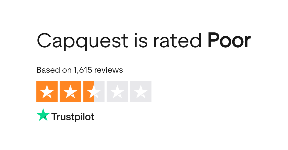 Capquest Reviews | Read Customer Service Reviews of www.capquest.co.uk