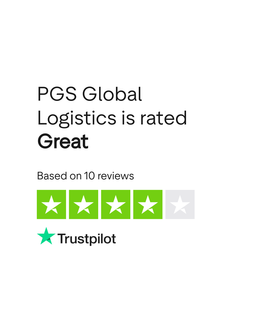 PGS Global Logistics Reviews | Read Customer Service Reviews of www ...